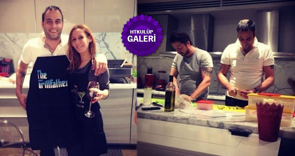 Cemiyet hayatının sevilen çiftlerinden Mehmet-Hande Gamgam, önlüklerini ...