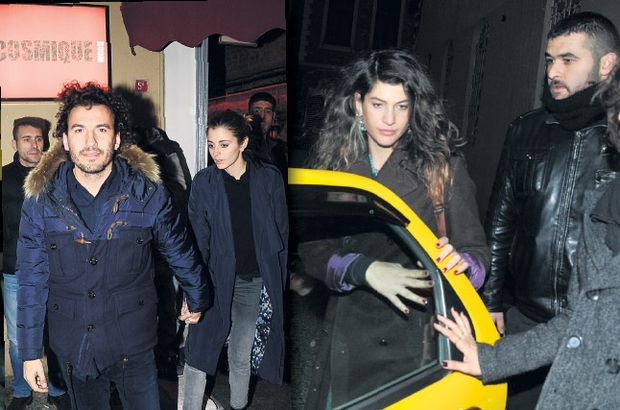 Berrak Tüzünataç, eski aşkı Ediz Elhadef’le karşılaştı