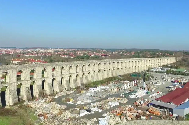 'Dekovil Hattı' projesi havadan böyle görüntülendi