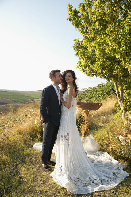 Azra Akın ile Atakan Koru evlendi