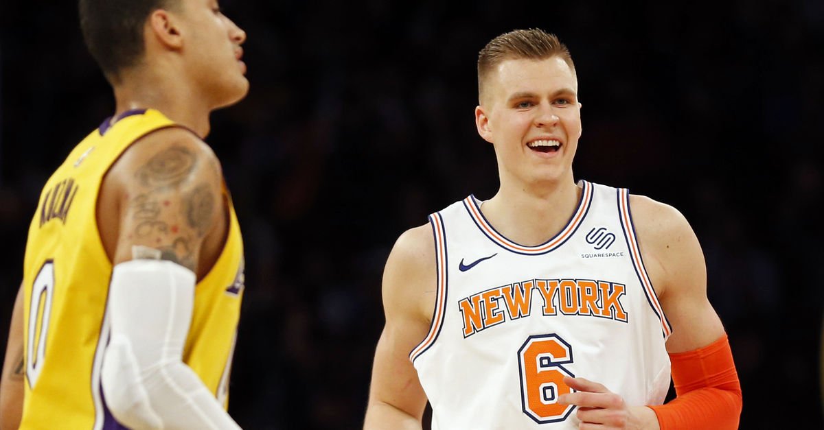 Porzingis'ten NBA tarihinde bir ilk - Basketbol Haberleri