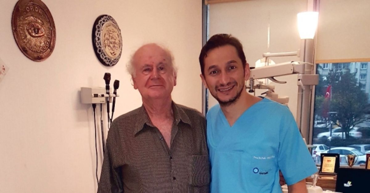 İngiliz Harvey Harrison'a Türkiye'de kornea nakli yapıldı!