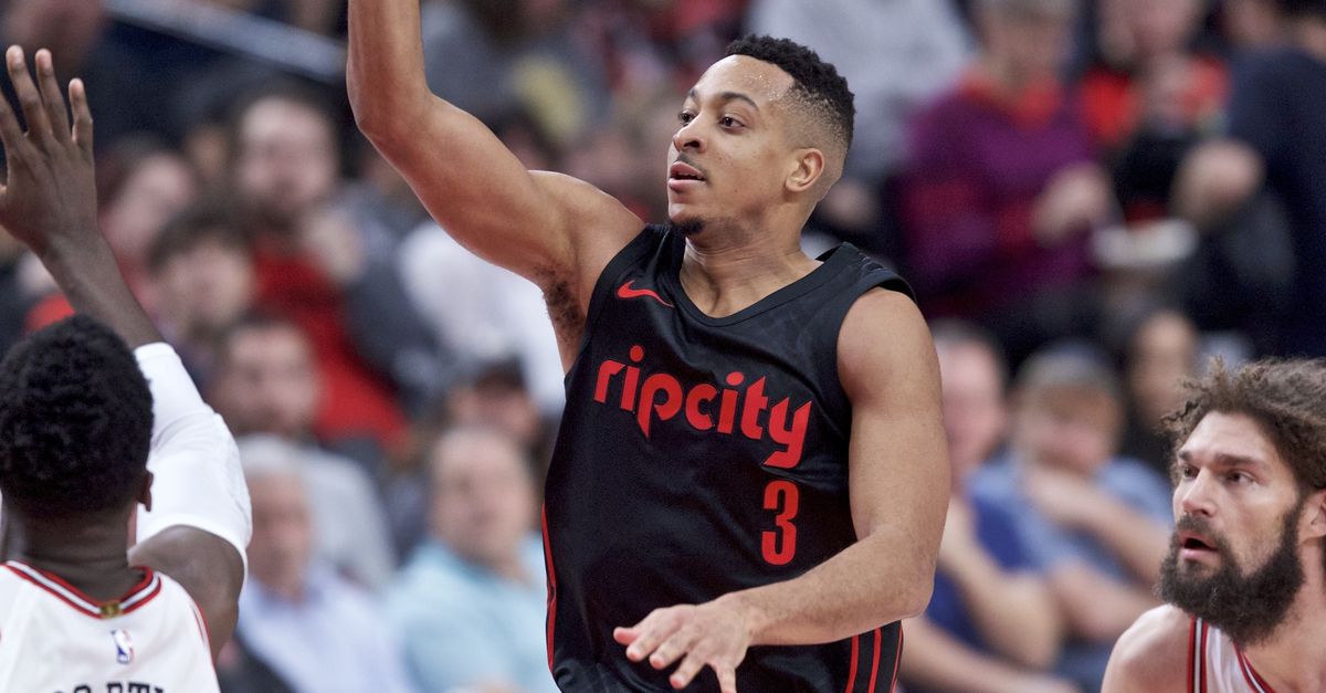 CJ McCollum'dan Chicago Bulls'a 50 sayı - Basketbol Haberleri
