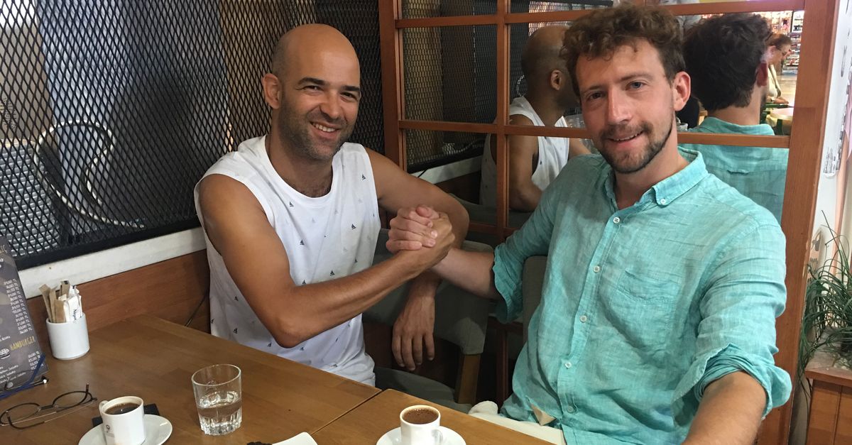 Murat Evgin, 'John'un Bisikleti' filminin yönetmeni Colin Riendeau'yu ...