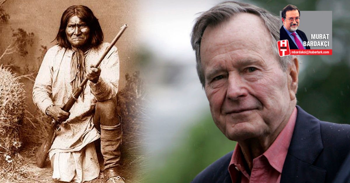 “Baba” Bush’un miras bıraktığı büyük sır: Apaçi şefi Geronimo’nun ...