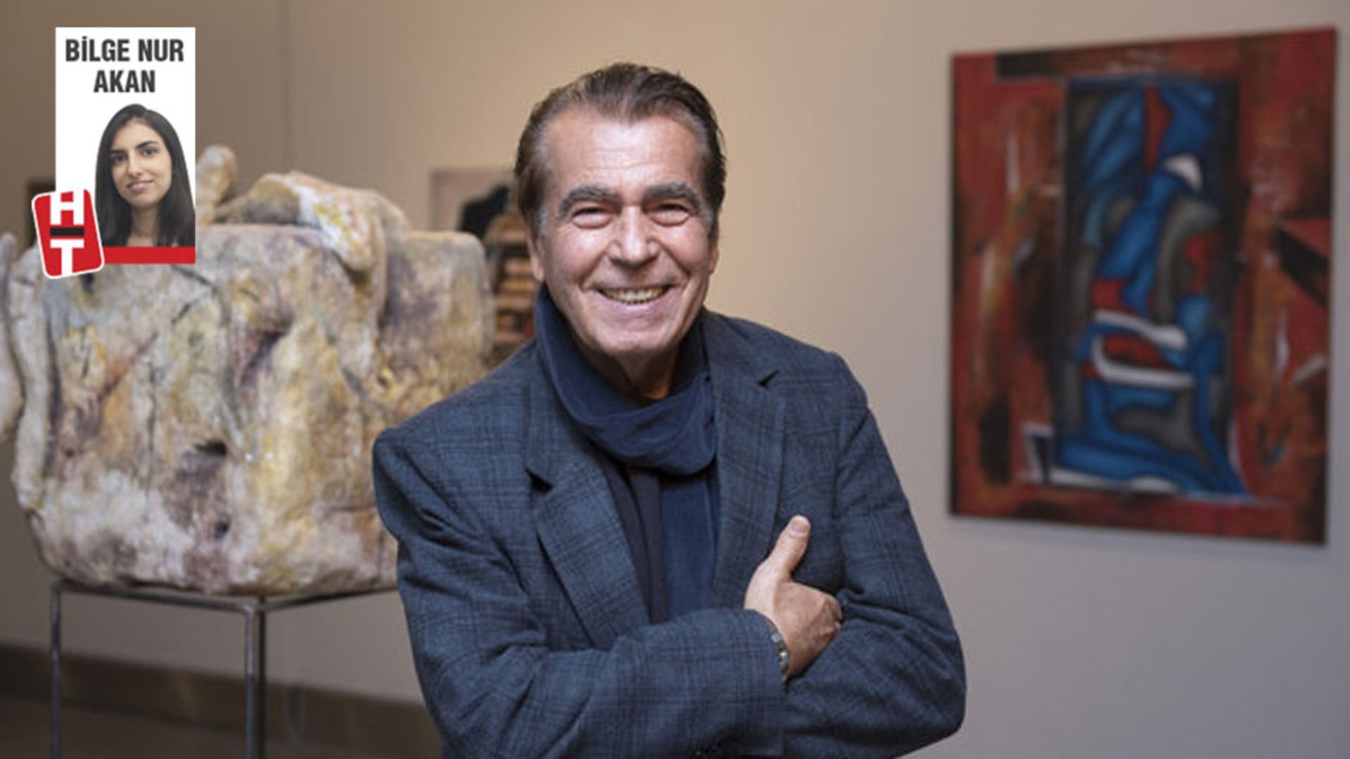 Erol Kınalı çok boyutluluğun izini süren eserleriyle İş Sanat'a konuk ...