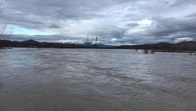 Aras Nehri karların erimesi sonucu yükseldi | Gündem Haberleri