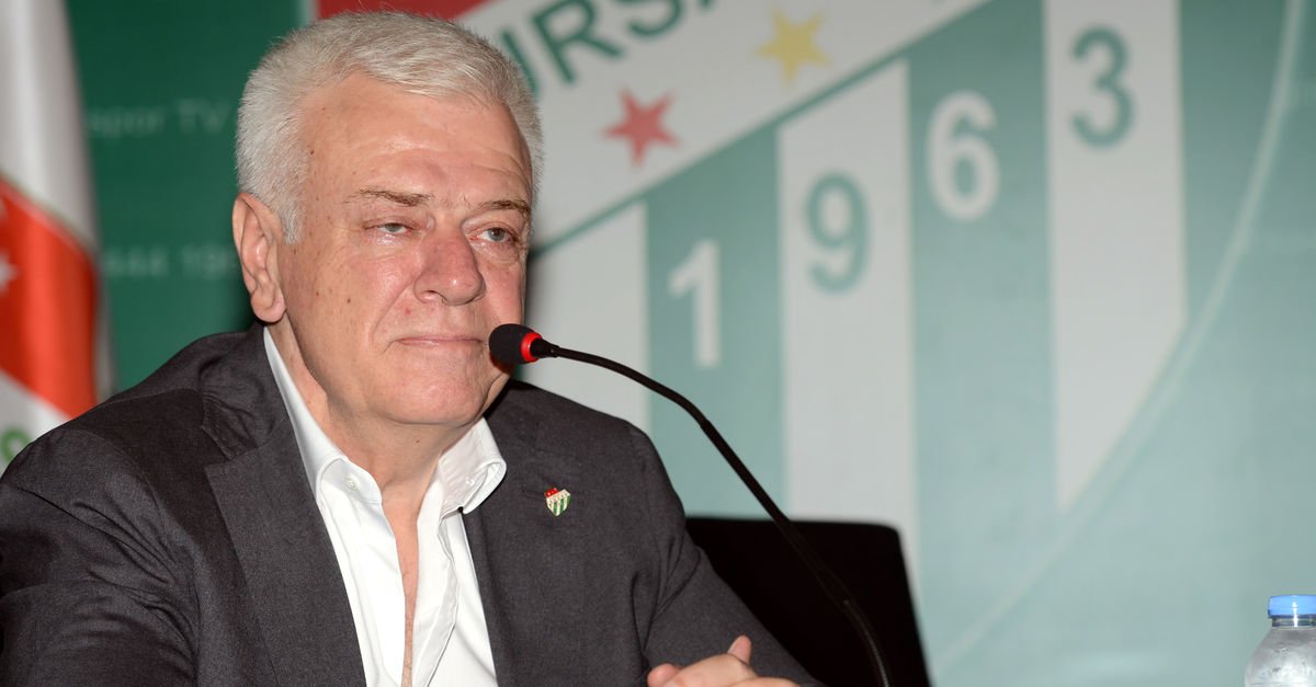 Bursaspor'da Ali Ay yönetimi ibra edilmedi