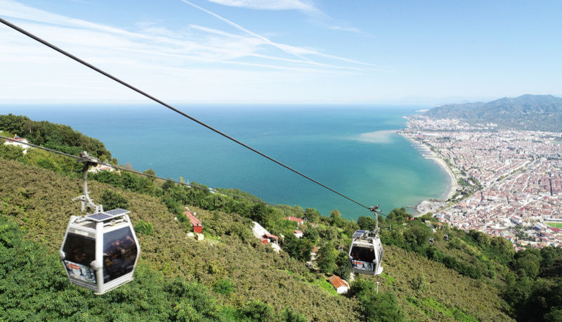 Turistlerin Ordu'daki gözde mekanı: Boztepe