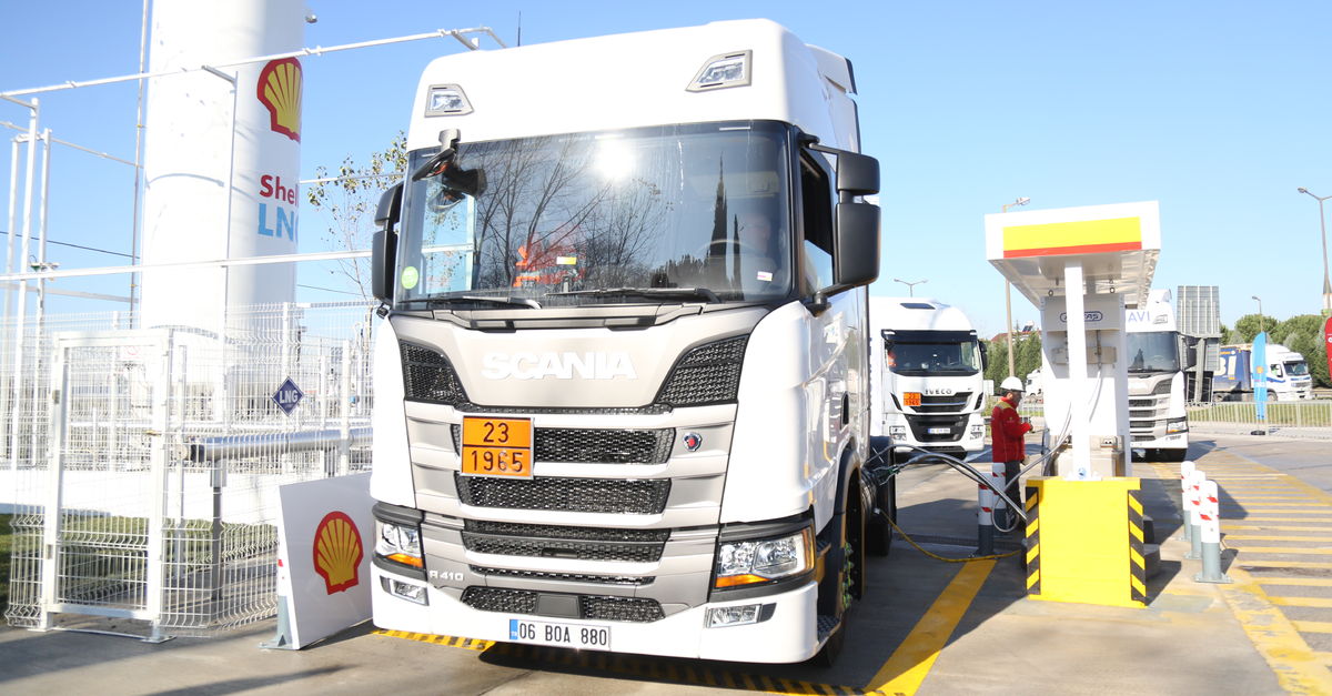 Shell & Turcas, Türkiye’nin ilk LNG istasyonunu açtı