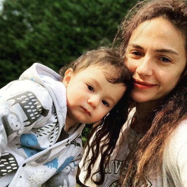 Sinem Uslu'dan eşi Mustafa Uslu'ya romantik evlilik yıldönümü paylaşımı ...