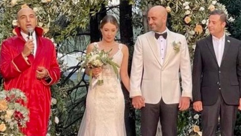 Tankut Merter ile Neslişah Sirkecioğlu evlendi - Magazin haberleri