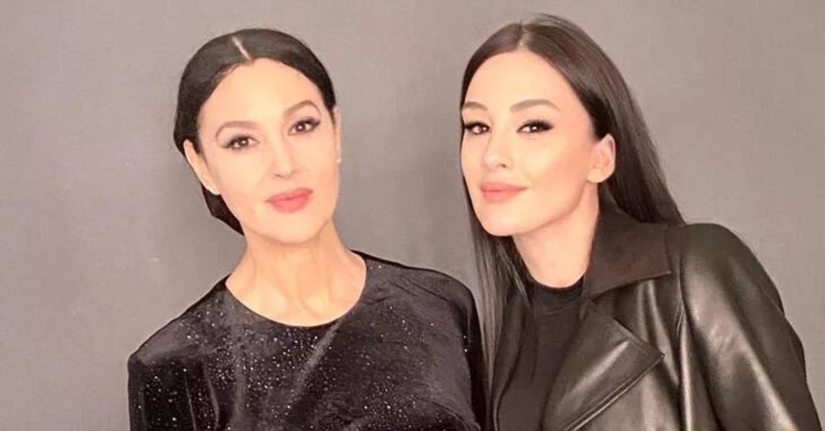 Monica Bellucci ve Zilan Duru bir arada
