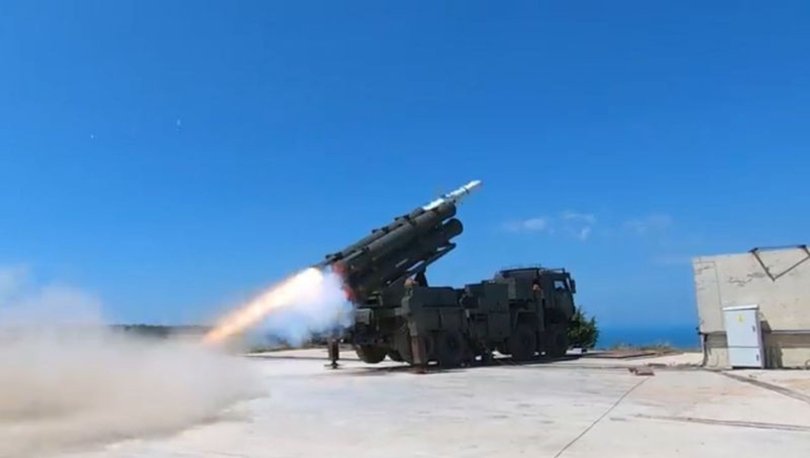 Son dakika: Karadeniz'de test edilen Atmaca füzesi hedefi başarıyla ...