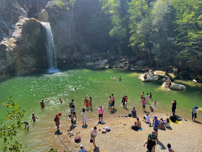 Kastamonu'nun saklı güzelliği: Ilıca Şelalesi
