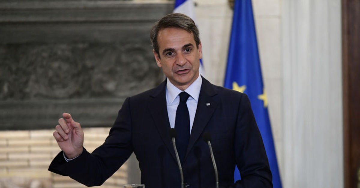 Yunanistan Başbakanı Kiryakos Miçotakis'ten Türkiye açıklaması