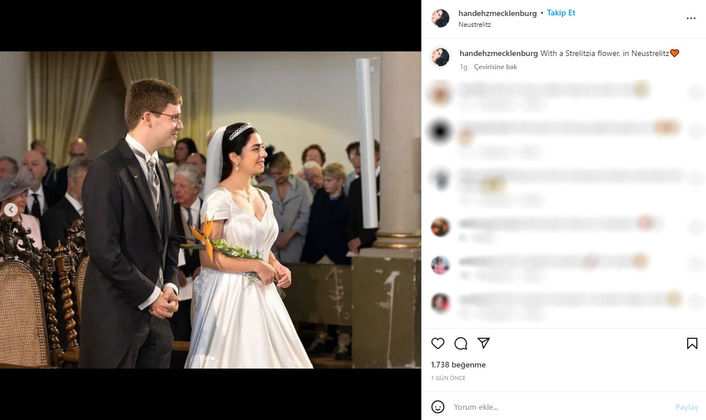 Veliaht prense aşık olup evlenen Mersinli Hande Düşes oldu