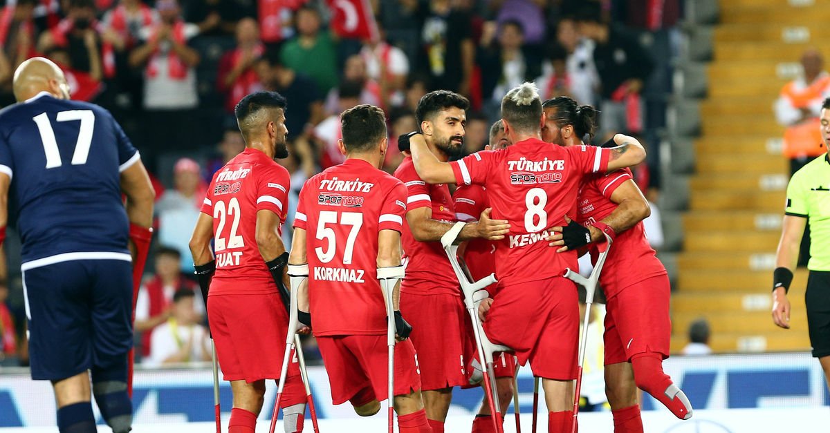 Ampute Milliler, Fransa'yı 3-0'la geçti - Futbol Haberleri