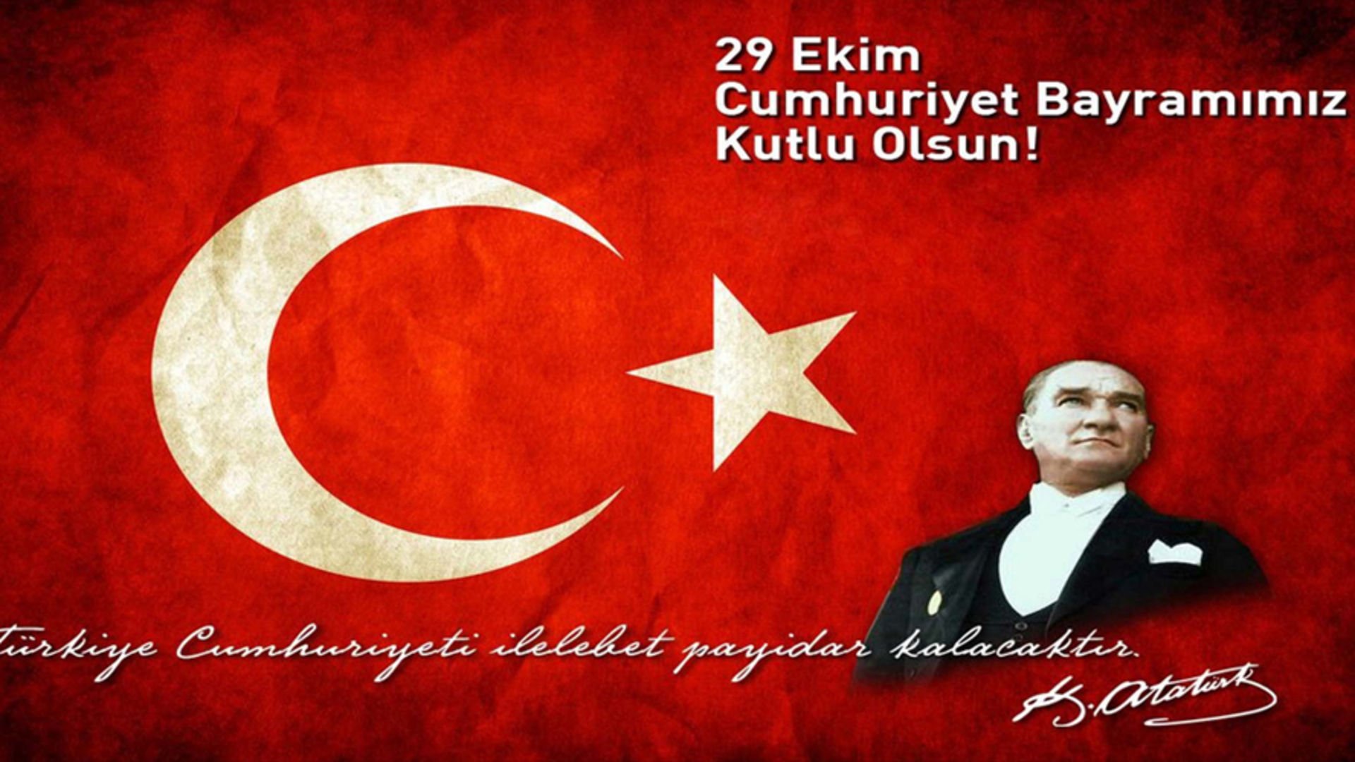 29 Ekim Cumhuriyet Bayramı kutlu olsun... | Güncel