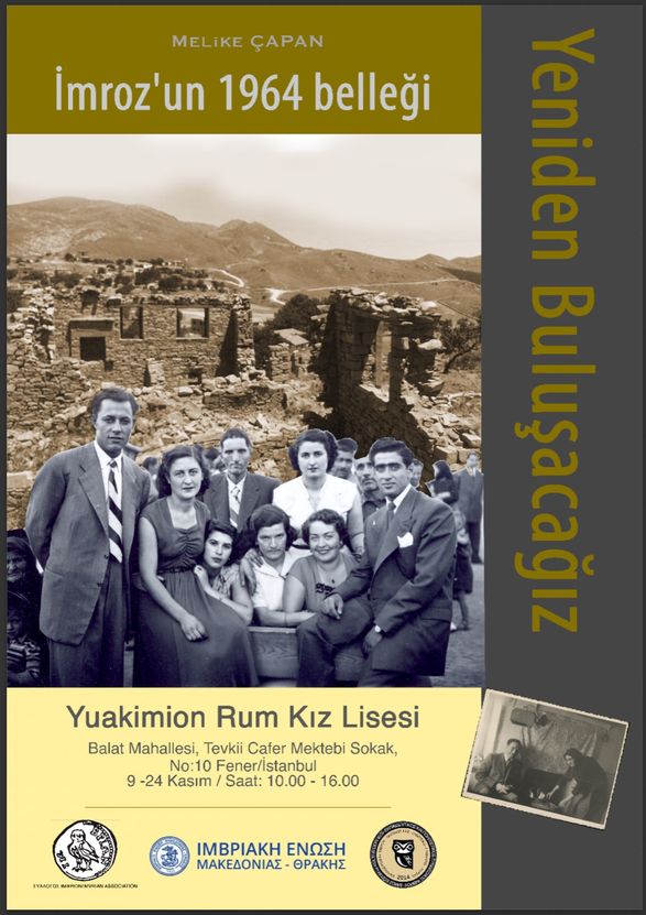 İmroz 1964 Belleği dokümantasyon sergisi açılıyor