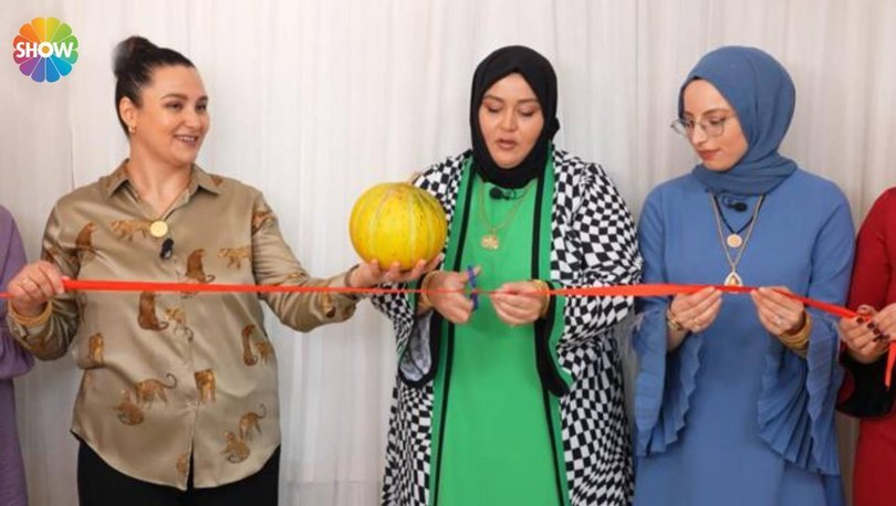 'Aslı Hünel ile Gelin Evi'nde Buket gelin kurdele kesme töreni düzenliyor!