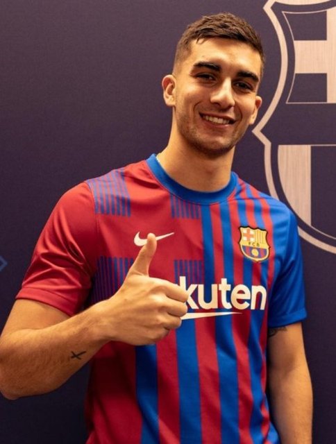 Teknik direktör Luis Enrique, kızıyla birlikte olan oyuncusu Ferran ...