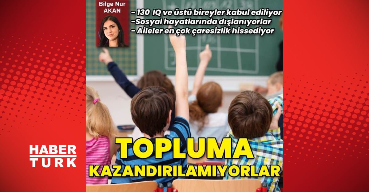 Türkiye'de özel yetenekli çocuk olmak!