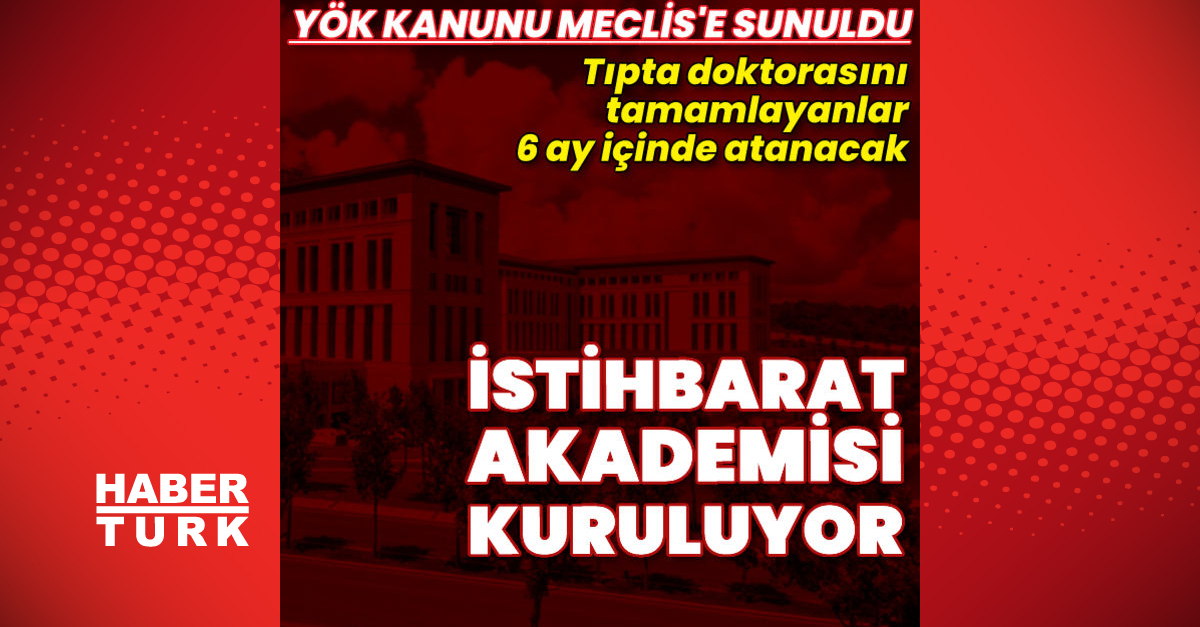 Son dakika haberi: AK Parti'den yeni YÖK kanunu! Meclis'e sunuldu Son dakika haberi: AK Parti'den yeni YÖK kanunu! Meclis'e sunuldu