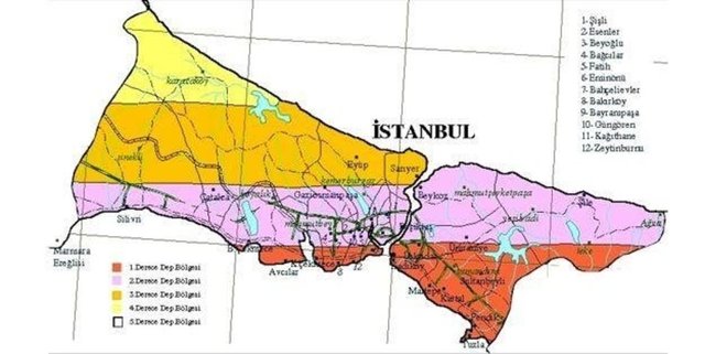 İstanbul'un en riskli ve dayanıklı deprem ilçeleri: Deprem risk ... İstanbul'un en riskli ve dayanıklı deprem ilçeleri: Deprem risk ...