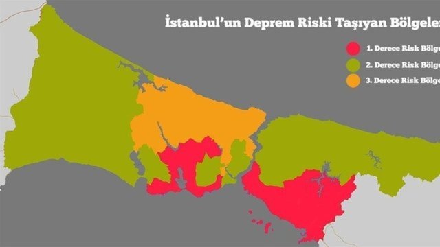 KADIKÖY DEPREM RİSKİ HARİTASI: İstanbul Kadıköy depreme dayanıklı mı ...