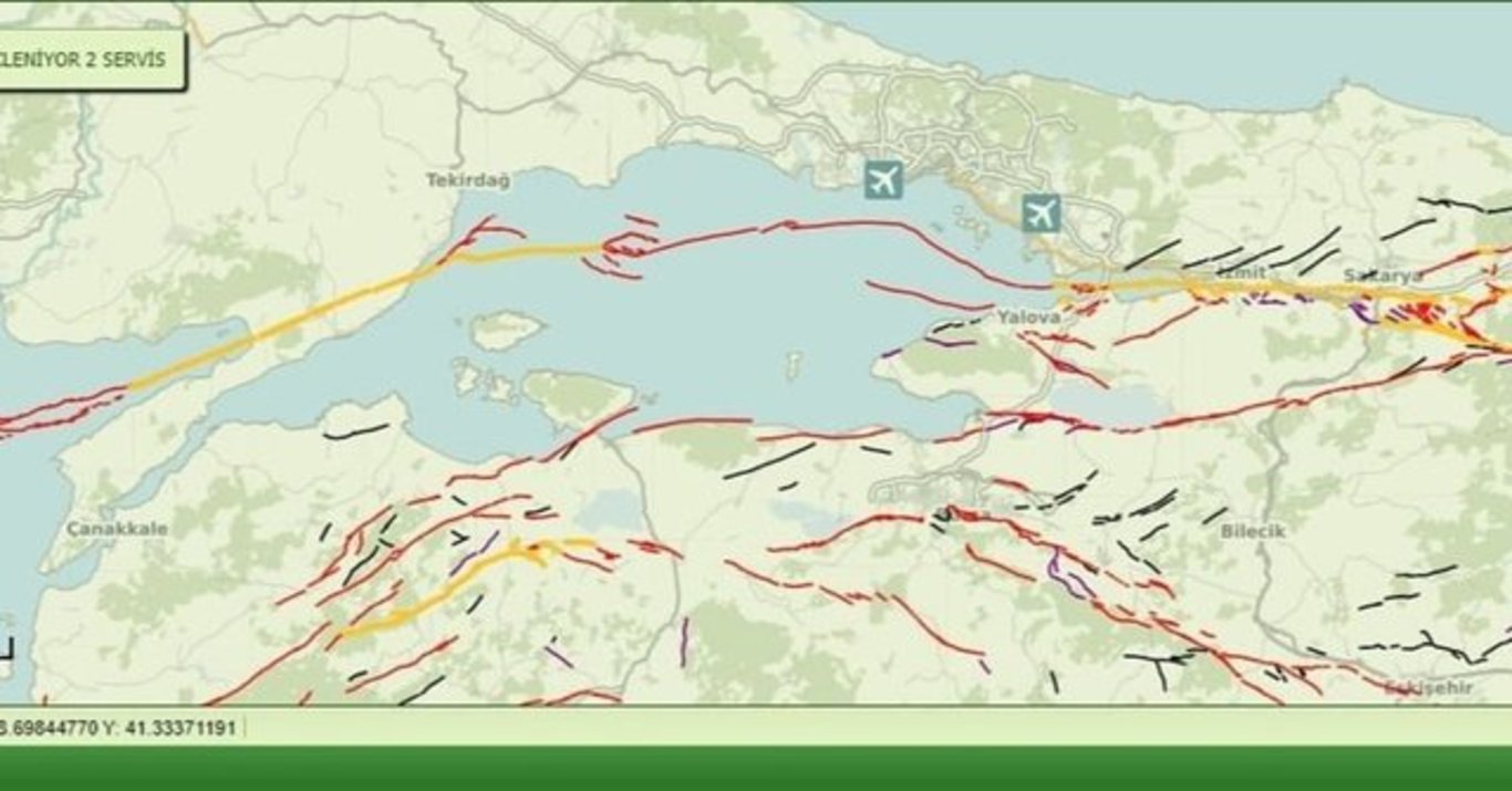 TEKİRDAĞ DEPREM RİSK HARİTASI 2023 | Tekirdağ deprem bölgesi mi ...
