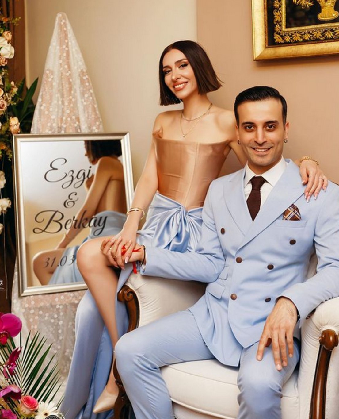 Oyuncu Berkay Tulumbacı ile şarkıcı Ezgi Gergin nişanlandı - Magazin haberleri