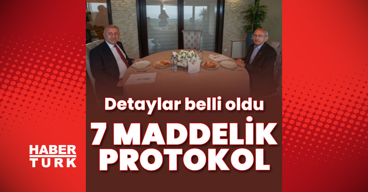 SON DAKİKA: CHP ve Zafer Partisi arasındaki protokolün detayları belli ...