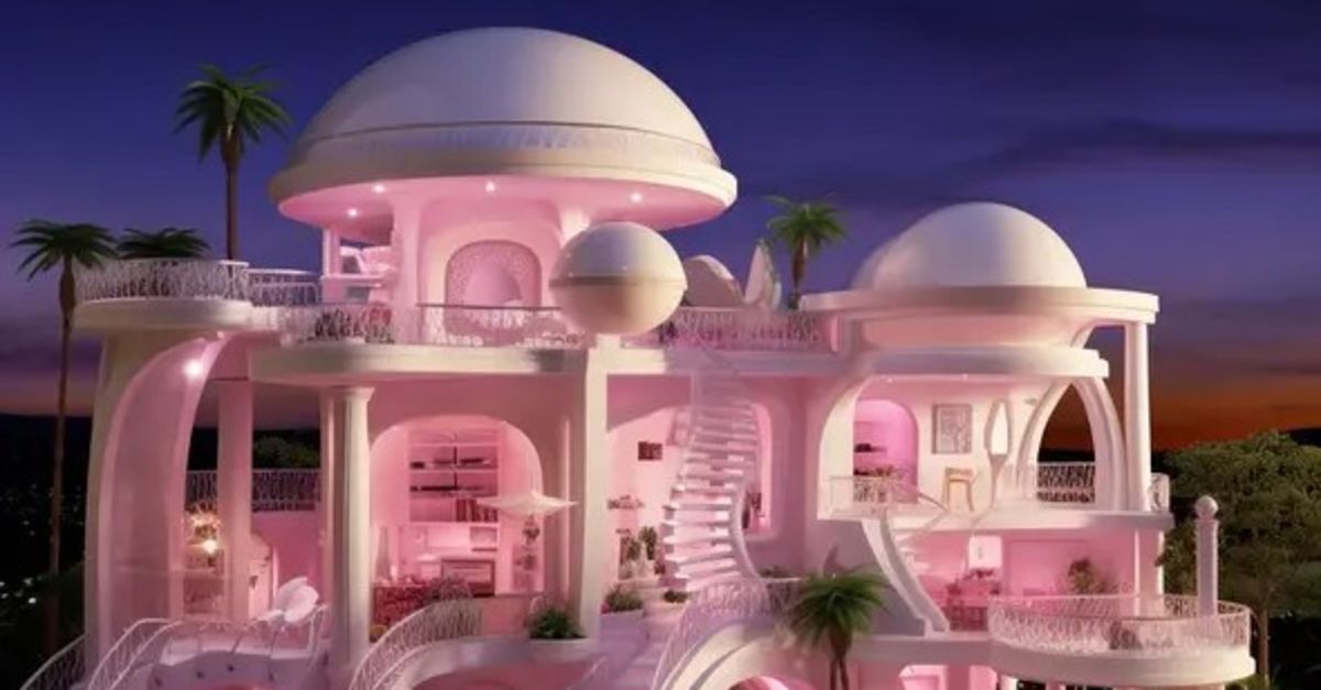 Yapay zeka ülkelere göre Barbie evleri tasarlıyor! İşte, Türkiye'nin ...