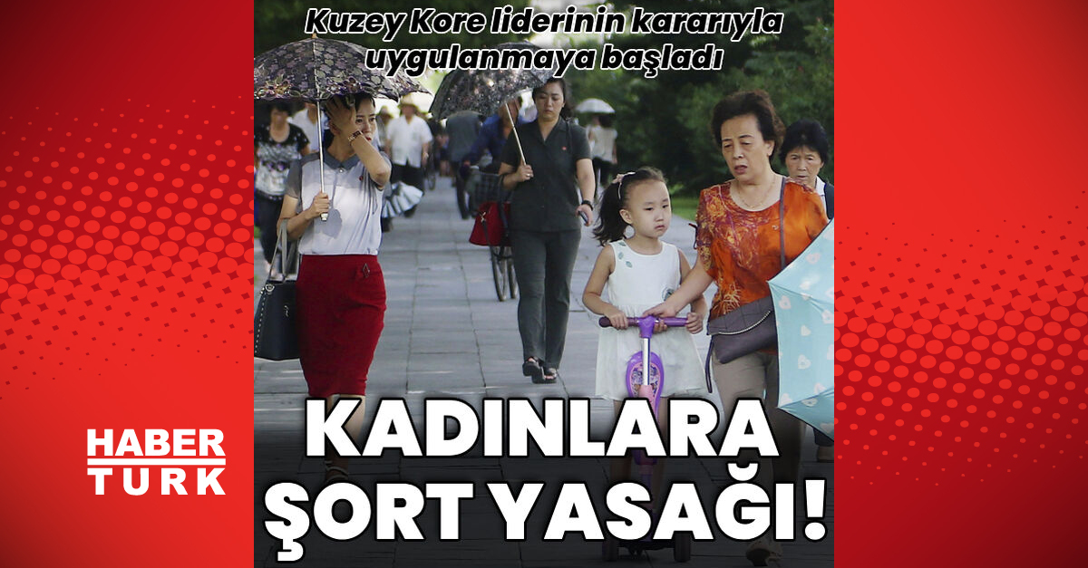 Kuzey Kore'de kadınlara şort yasağı