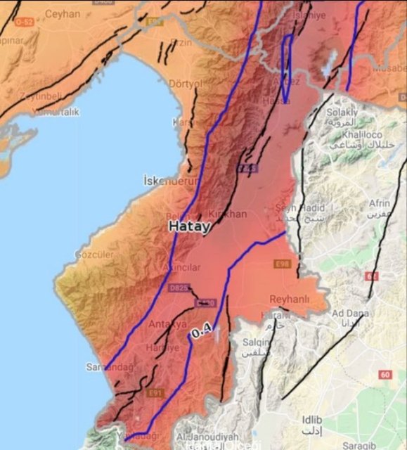 HATAY DEPREM HARİTASI 2023 | Hatay'da bu ilçeler risk altında! Hatay ...