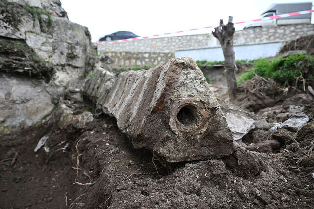 Gazi Mihal Hamamı'nın restorasyonu devam ediyor Gazi Mihal Hamamı'nın restorasyonu devam ediyor