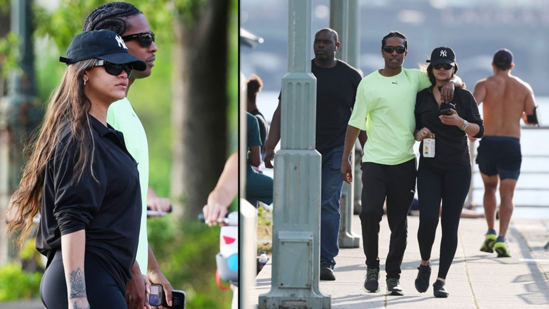 Rihanna Ve Asap Rocky Yürüyüşte Jet Set