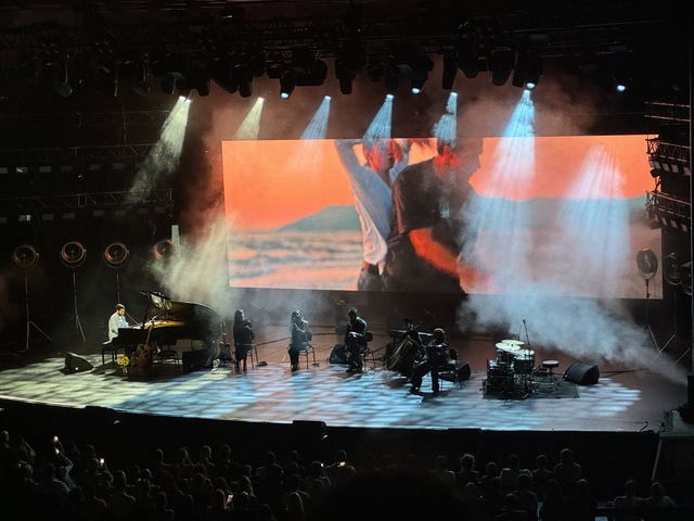 Piyanist Evgeny Grinko, Harbiye Cemil Topuzlu Açıkhava Tiyatrosunda ...