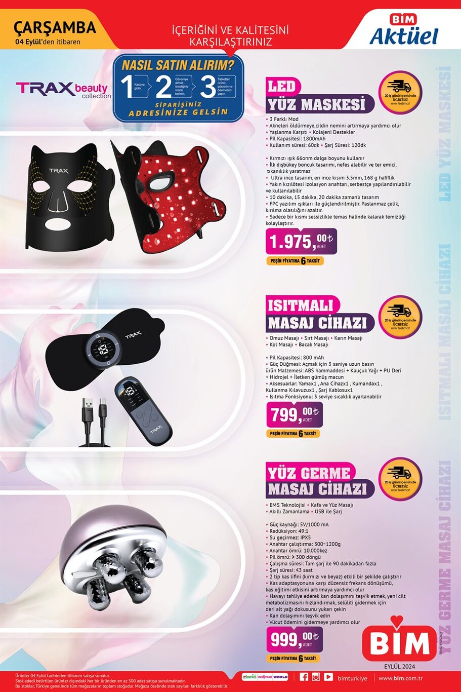 BİM 4 Eylül kataloğu: BİM'e bu hafta çekme karavan geliyor! BİM aktüel ...