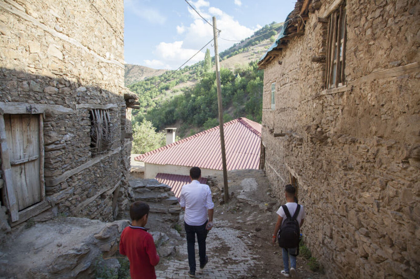 Fotoğraf tutkunları Bitlis'teki taş evleri görüntüledi