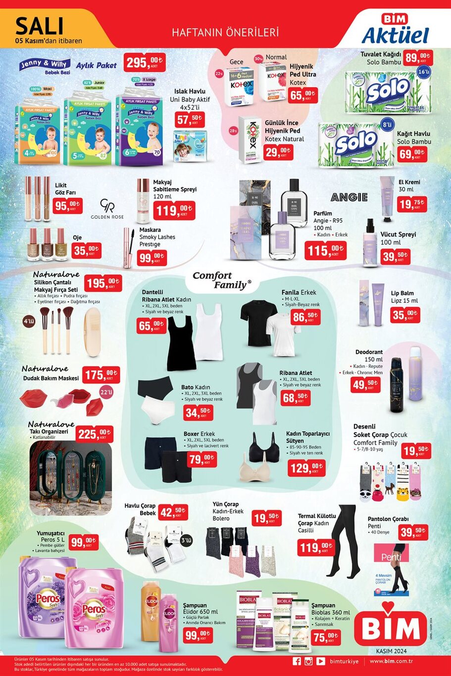 BİM AKTÜEL 5-6 Kasım kataloğu: BİM'de bu hafta neler var, hangi ürünler indirimde? BİM aktüel ...