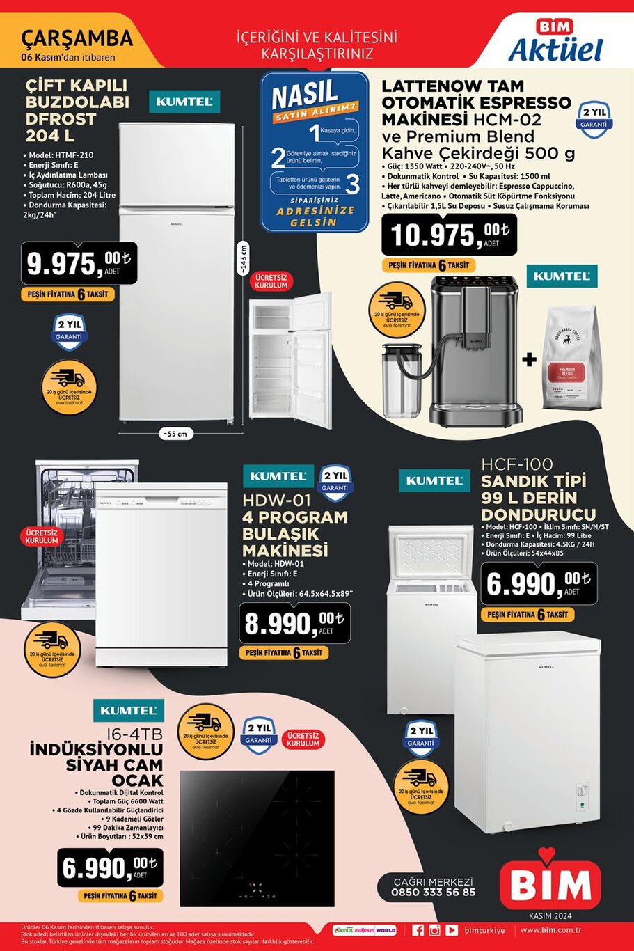 Bu hafta marketlerde neler var? BİM, ŞOK, A101 6-12 Kasım 2024 güncel ...