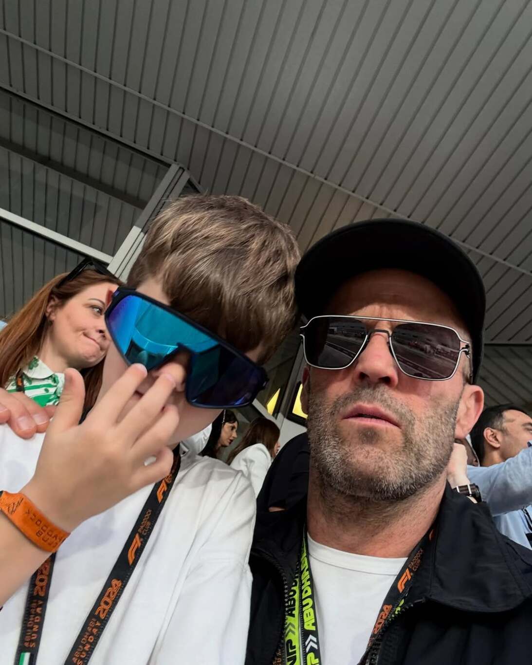 Jason Statham, Formula 1 heyecanına ortak oldu - Magazin haberleri