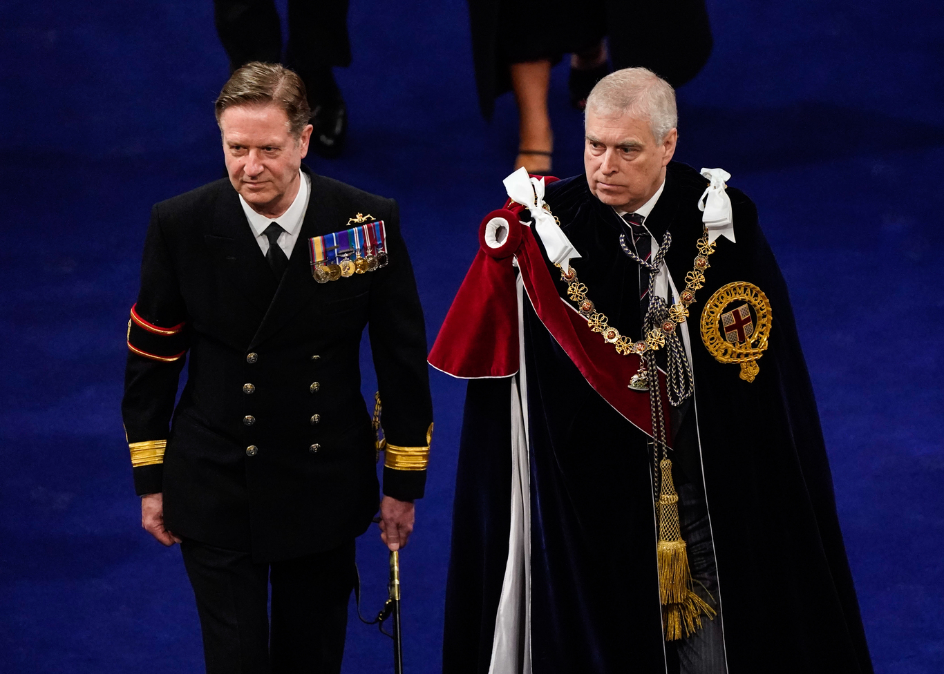 Kraliçe Elizabeth'in küçük oğlu, Kral Charles'ın kardeşi Prens Andrew ...