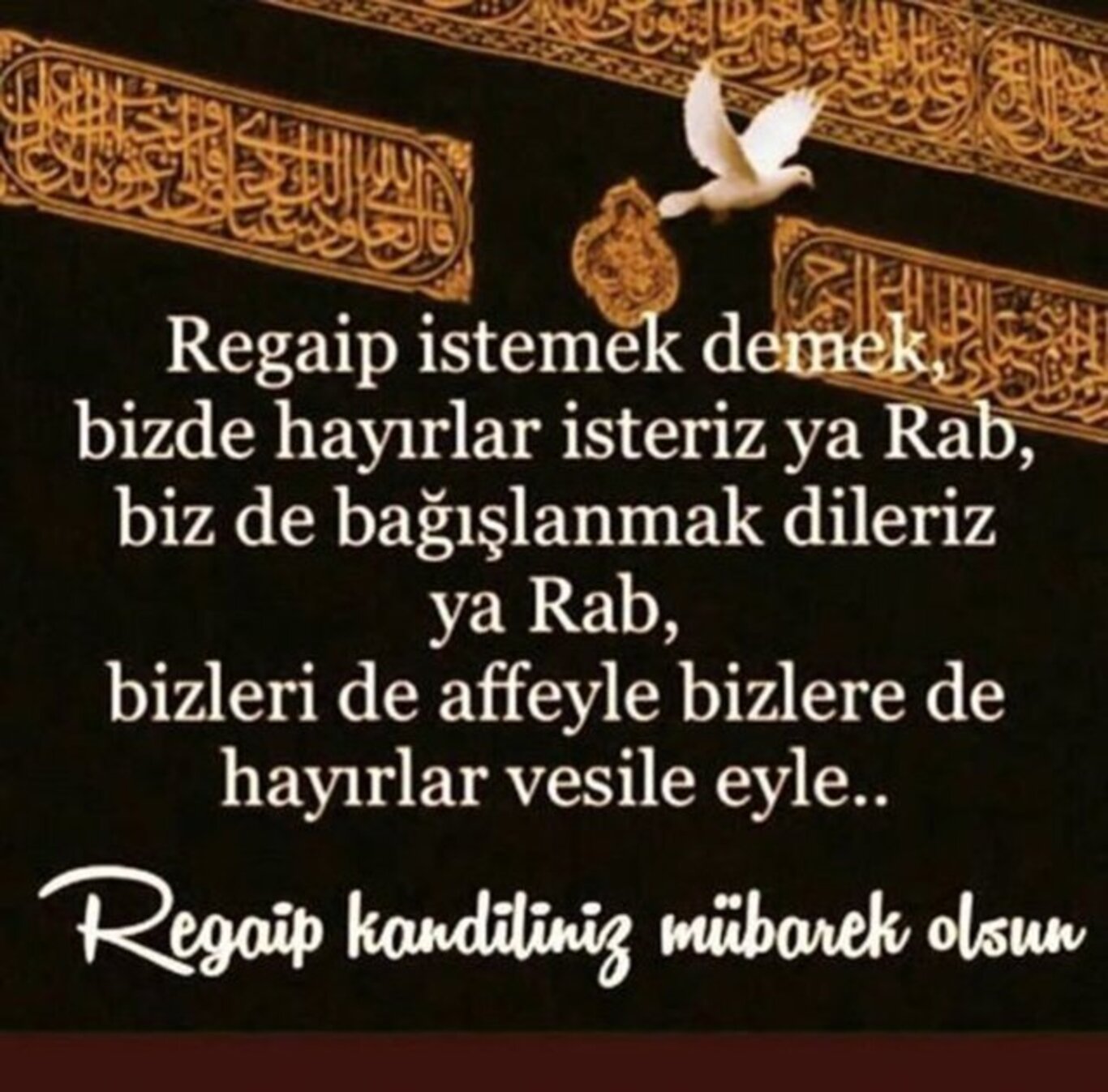 REGAİP KANDİLİ MESAJLARI 2025: Hayırlı Kandiller yazılı, en güzel ...