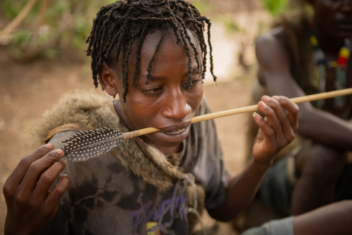 Tanzanya'da Hadzabe Kabilesi'nin avcı-toplayıcı yaşamı