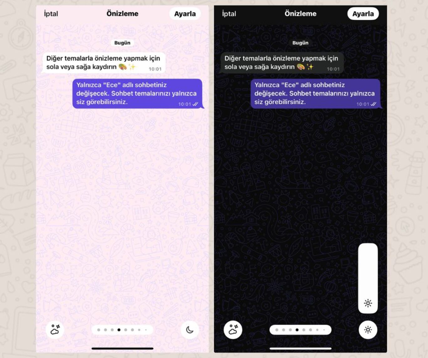 WhatsApp "sohbet teması" özelliğini kullanıma sundu! WhatsApp sohbet ...