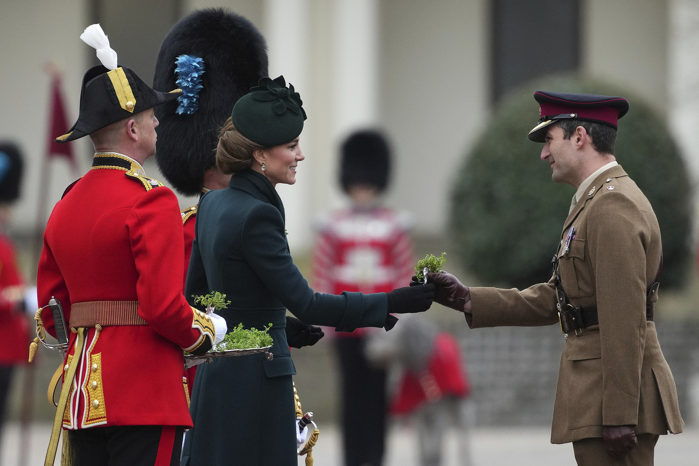 Prenses Kate Middleton'dan Aziz Patrick Günü'ne görkemli dönüş ...