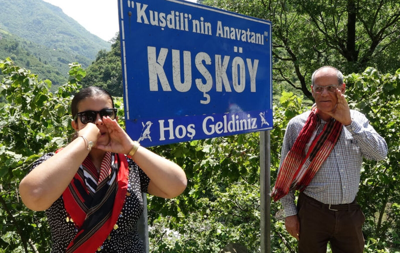 Kanarya Adaları'ndan Kuşköy'e 'ıslık dili' ziyareti